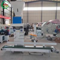 China Biomass Pellet Packing Machine with 1.5KW Power, 2-3 Bags/Minute Speed, and PLC Control System for sale
