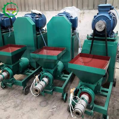China 15KW Automatic Sawdust Biomass Briquette Machine 380V with 150kg/h Capacity and 550kg Weight for sale