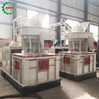 China 380V Industrial Wood Pellet Machine 90KW 1000kg/h Capacity with 550mm Die for Biomass Production for sale