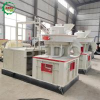 China 120mm Roller Wood Pellet Machine 90KW 380V Stainless Steel Biomass Pellet Press with PLC Control System for sale