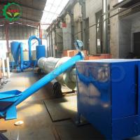 China Gas-Powered Sawdust Dryer Machine 400-500kg/h Capacity with 4kW Power for Wood Waste Processing for sale