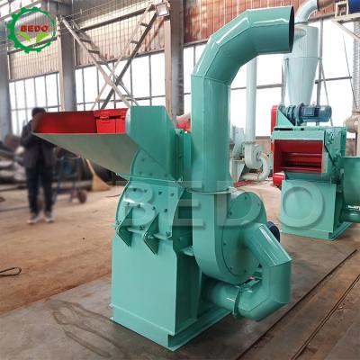 China High Efficiency Wood Chips Hammer Mill 22-110kW Power 700-6000kg/h Capacity for Wood Sawdust Production for sale