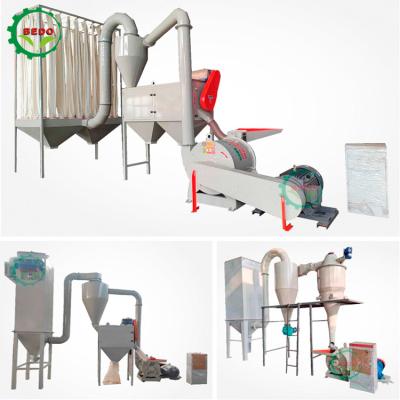 China BD-MF300 Wood Powder Making Machine 30KW 200kg/h Capacity Industrial Wood Grinder for sale