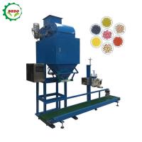 China BEDO BD-P25 Wood Pellet Packing Machine with PLC Control, 2-3 Bags/Min Speed, 3000mm Conveyor for sale