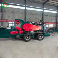 China 430HP Industrial Wood Crusher Pulverizer with 3m Conveyor - 10-15t/h Capacity, 70mm Screen Size for sale