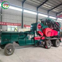 China 10-15t/h Wood Crusher Machine with 430hp Diesel Engine and 10 Blades for Pallet Recycling for sale