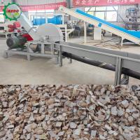 China 37KW Electric Wood Chipper Machine 3-5t/h Capacity 25-35mm Chip Size Self-Feeding Drum Shredder for sale