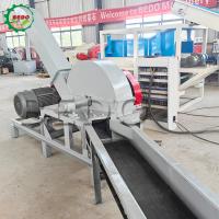 China 37kw Self Feeding Wood Chipper 3-5t/h Capacity Drum Type Branch Shredder for sale
