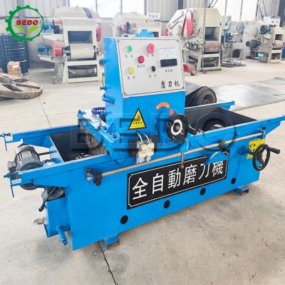 China 380V Industrial Knife Sharpening Machine with 1400rpm Grinding Speed for 300-800mm Blades for sale