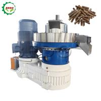 China BEDO BD-KL560 Wood Pellet Machine 1500-2000kg/h Capacity with 550mm Ring Die and 3kW Truncator Power for sale
