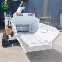 China 6000 kg/hr Throughput Wood Chipper Machine Heavy Duty 360° Adjustable Chute Towable Weight 4 tons for sale