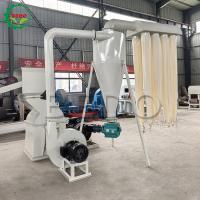 China 2.7m Feeding Conveyor Wood Crusher Machine 55kw Main Power 0.75kw Airlock Motor Heavy Duty Wood Processing for sale
