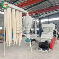 China Wood Pallet Disintegrator 55kw Main Power 100mm Max Feeding Thickness Crusher for sale