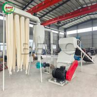China 11kw Fan Power Pallet Breaker Wood Crusher Machine Max Feeding 100mm Thickness for sale