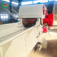 China 700x400mm Inlet 2pcs Blades Wood Chipper Machine 235HP Drum Type Industrial Shredder for sale