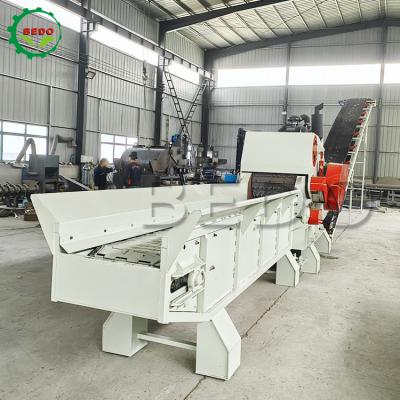 China Rubberwood Heavy Duty Wood Chipper Machine 160KW 12-20TPH Hydraulic Feed for Indonesia for sale
