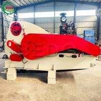China Automatic CE Certified Wood Chipping Machine Smooth Wood Processing Drum Type Industrial Shredder for sale
