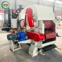 China BEDO BD-BX218H 235HP Hydraulic Feed Wood Chipper Machine CE Certified 12-15t/h Capacity for sale