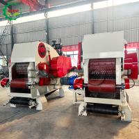 China Diesel Engine 235HP Wood Chipper Machine Large Scale Wood Processing Heavy Duty Drum Type Shredder for sale