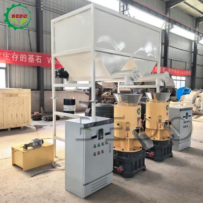 China BEDO BD-KL550 Flat Die Wood Pellet Machine 550mm Die 75KW 2076kg for Industrial Production for sale