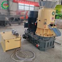 China BEDO Rice Husk Pellet Machine 550mm Flat Die 75KW 1000-1200kg/h Carbon Steel CE for sale