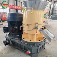 China BEDO Wood Pellet Machine 75KW 1000-1200kg/h Flat Die Pellet Mill CE for sale