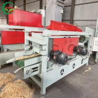 China Carbon Steel Wood Shavings Machine 4200x1600x1700mm 1-2mm Uniform Shavings Automatic Operation for sale