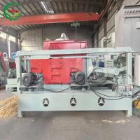 China 1-10mm Adjustable 380V Heavy Duty Wood Shavings Machine Automatic Wood Processing Equipment for sale