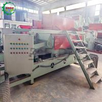 China Automatic Wood Shavings Machine 200 Alloy Steel Blades 1-2mm Shavings Thickness 4kW Conveyor for sale