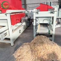 China 7.5kw Main Shaft Wood Shavings Machine 1-2mm Thickness 3600r/Min Industrial Production Unit for sale