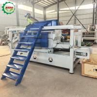 China 7.5kw*2 Main Shaft Power Wood Shavings Machine 400-500 Kg/hr Capacity High-Quality Steel for sale