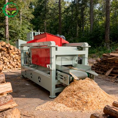 China 4kw Wood Shavings Machine 400-500 kg/h Capacity Steel Frame Durable Wood Processing Equipment for sale