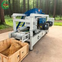 China 4kw Wood Shavings Machine 400-500 kg/h Capacity Steel Frame Durable Wood Processing Equipment for sale