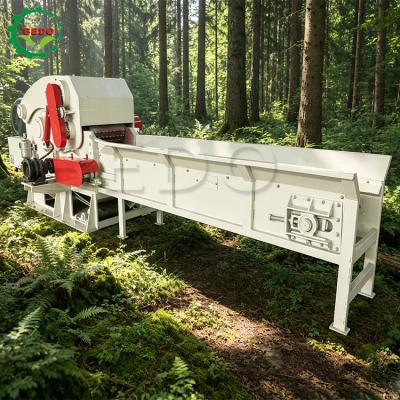 China Coconut Husk Biomass Shredder Machine 75KW Electric for Indonesia Coir Fiber and Growing Media Production for sale