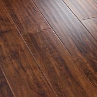 China 7mm 8mm 12mm Thinkness Crystal HDF Laminated Flooring Durable and Crystal Clear Made for sale