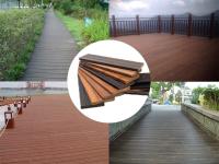China Direct Sale Outdoor Composite Decking Board with Density 1.3%-1.4% and Anti-water for sale