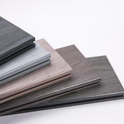 China Long-Lasting Brushed Wood-Plastic Composite Flooring by Everjade's A-Grade Tech Deck for sale