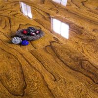 China High Wear Resistant Rate AC4 Arc Single V-groove Painting Piso Flotante Suelo Laminado for sale