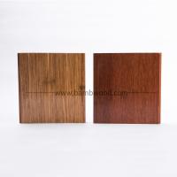 China 12mm Hand Scraped Bamboo Flooring Charcoal Moisture Resistant for sale