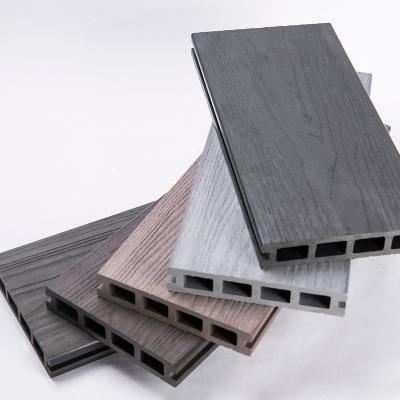 China Economic Terraza WPC Decking Made in with CE Certificate and Online Technical Support for sale