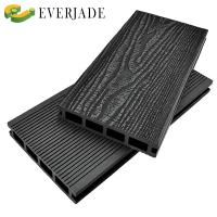 China Crack-Resistant Outdoor WPC Decking with Wood Grain Design and Co Extrusion Technology for sale