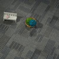 China Indoor SPC Vinyl Flooring For Hotel Easy Install Carpet Design Commercial Woven Pattern for sale
