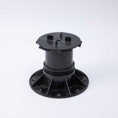 China 205mm Base Dia 60-140mm Outdoor Plastic Pedestal for Easy Height Modification Outdoors for sale