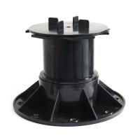 China 205mm Base Dia 60-140mm Outdoor Plastic Pedestal for Easy Height Modification Outdoors for sale