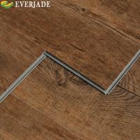 China 4mm SPC Vinyl Flooring Plank with Fireproof Wood Texture and Graphic Design Capability for sale