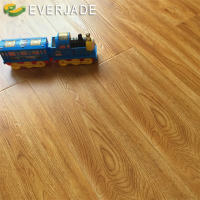 China Click Installation 12mm Plank Floor Stepping Laminated Glass Arctic Oak Wood for Car for sale
