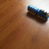 China Click Installation 12mm Plank Floor Stepping Laminated Glass Arctic Oak Wood for Car for sale