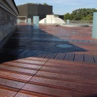China Outdoor Non-Slip Piso Bambu Strand Woven Carbonized Bamboo Decks for Bamboo Flooring for sale
