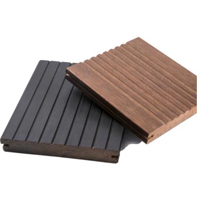 China Bamboo Flooring System T G System Bpc Outdoor Strand Woven Thermo Treated Patio Board for sale