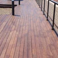 China Bamboo Flooring System T G System Bpc Outdoor Strand Woven Thermo Treated Patio Board for sale